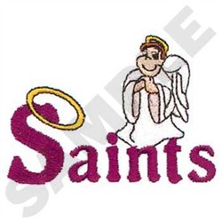 Saints Embroidery Design | EmbroideryDesigns.com