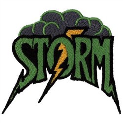 Storm Embroidery Design | EmbroideryDesigns.com