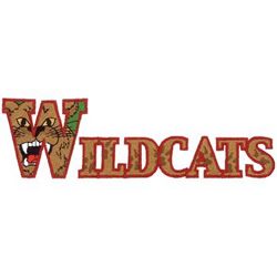 Wildcats Text Embroidery Design | EmbroideryDesigns.com