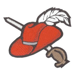 Cavaliers Embroidery Design | EmbroideryDesigns.com