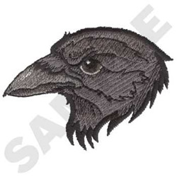 Crow Embroidery Design | EmbroideryDesigns.com