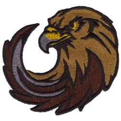 Hawk Embroidery Design | EmbroideryDesigns.com