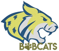 Bobcats Embroidery Design | EmbroideryDesigns.com