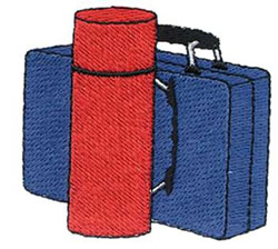 Lunch Box Embroidery Design | EmbroideryDesigns.com