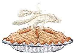 Apple Pie Embroidery Design | EmbroideryDesigns.com