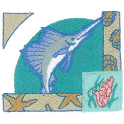 Sailfish Embroidery Design | EmbroideryDesigns.com
