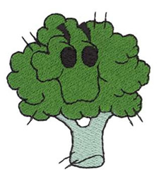 Broccoli Embroidery Design | EmbroideryDesigns.com