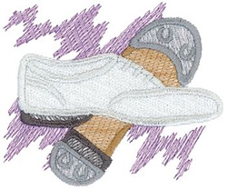 Clogging Shoes Embroidery Design | EmbroideryDesigns.com