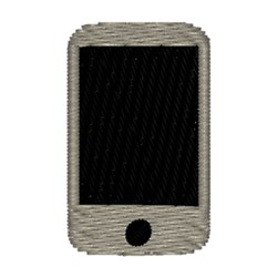Cell Phone Embroidery Design | EmbroideryDesigns.com