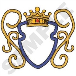 Nautical Crest Embroidery Design | EmbroideryDesigns.com