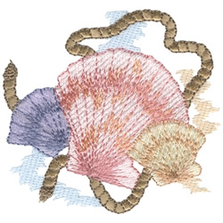 Scallops Embroidery Design | EmbroideryDesigns.com