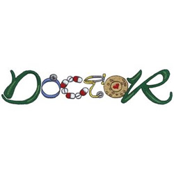 Doctor Embroidery Design | EmbroideryDesigns.com