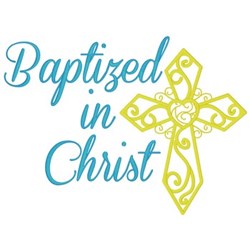 Baptism Embroidery Design | EmbroideryDesigns.com