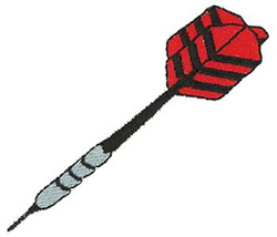 Soft Tip Dart Embroidery Design | EmbroideryDesigns.com