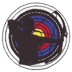 Archer Embroidery Design | EmbroideryDesigns.com