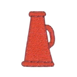 Megaphone Embroidery Design | EmbroideryDesigns.com
