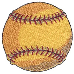 Softball Embroidery Design | EmbroideryDesigns.com