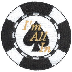 All In Chip Embroidery Design | EmbroideryDesigns.com