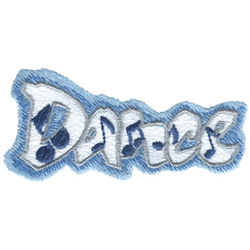 Dance Embroidery Design | EmbroideryDesigns.com