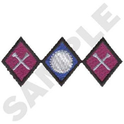 Golf Logo Embroidery Design | EmbroideryDesigns.com