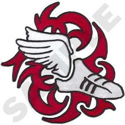 Tribal Track Embroidery Design | EmbroideryDesigns.com