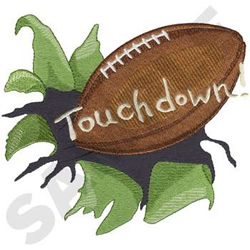 Touchdown Embroidery Design | EmbroideryDesigns.com