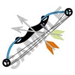 Bow Hunting Embroidery Design | EmbroideryDesigns.com