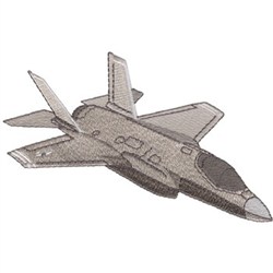 F-35 Embroidery Design | EmbroideryDesigns.com
