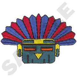 Kachina Embroidery Design | EmbroideryDesigns.com