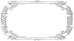 Small Gun Border Embroidery Design | EmbroideryDesigns.com