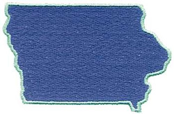 Iowa Embroidery Design | EmbroideryDesigns.com