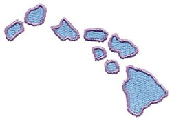 Hawaii Embroidery Design | EmbroideryDesigns.com