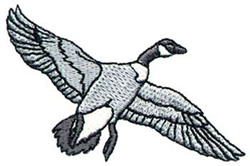 Canadian Goose Embroidery Design | EmbroideryDesigns.com