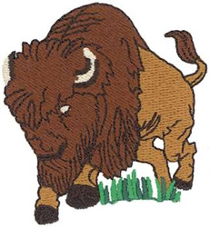 Buffalo Embroidery Design | EmbroideryDesigns.com