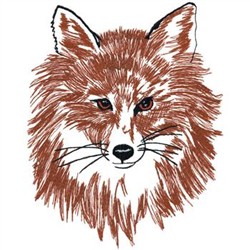 Fox Embroidery Design | EmbroideryDesigns.com