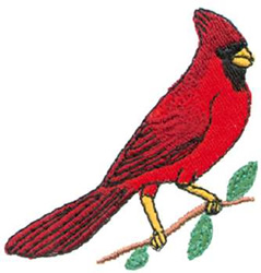 Cardinal Embroidery Design | EmbroideryDesigns.com