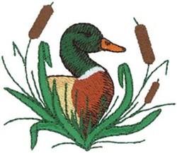 Mallard Embroidery Design | EmbroideryDesigns.com