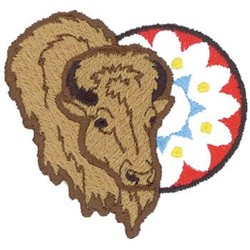 Buffalo Design Embroidery Design | EmbroideryDesigns.com