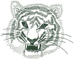 Tiger Embroidery Design | EmbroideryDesigns.com