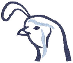 Quail Embroidery Design | EmbroideryDesigns.com