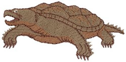 Snapping Turtle Embroidery Design | EmbroideryDesigns.com