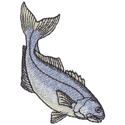 Bluefish Embroidery Design | EmbroideryDesigns.com