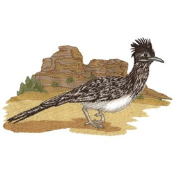 Roadrunner Embroidery Design | EmbroideryDesigns.com