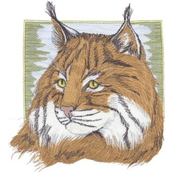 Bobcat Embroidery Design | EmbroideryDesigns.com