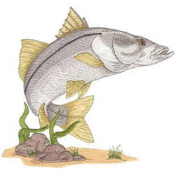 Snook Embroidery Design | EmbroideryDesigns.com