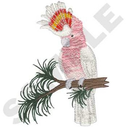 Cockatoo Embroidery Design | EmbroideryDesigns.com