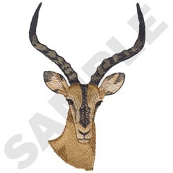 Impala Embroidery Design | EmbroideryDesigns.com