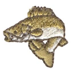 Walleye Embroidery Design | EmbroideryDesigns.com