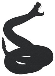 Rattlesnake Embroidery Design | EmbroideryDesigns.com