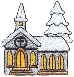 Church Embroidery Design | EmbroideryDesigns.com